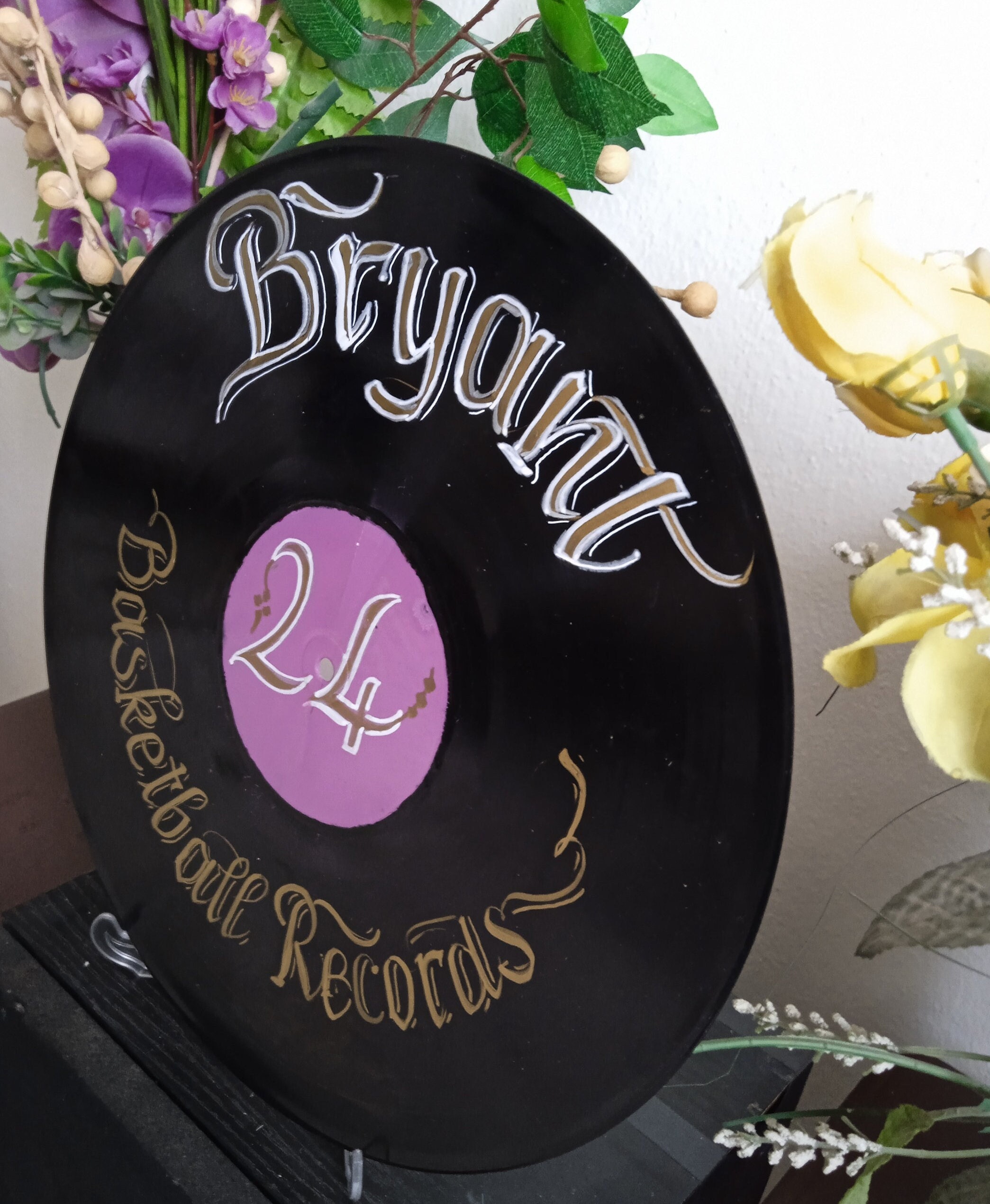 Kobe Bryant Calligraphy Basketball Record Hand Written - Etsy