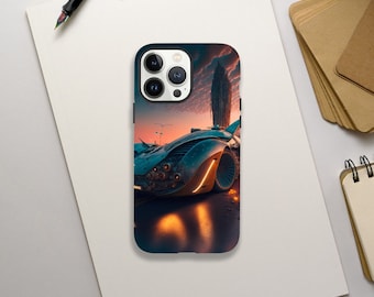 Retro Futuristic Phone Case - Etsy