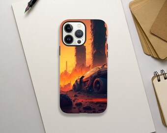 Retro Futuristic Phone Case - Etsy