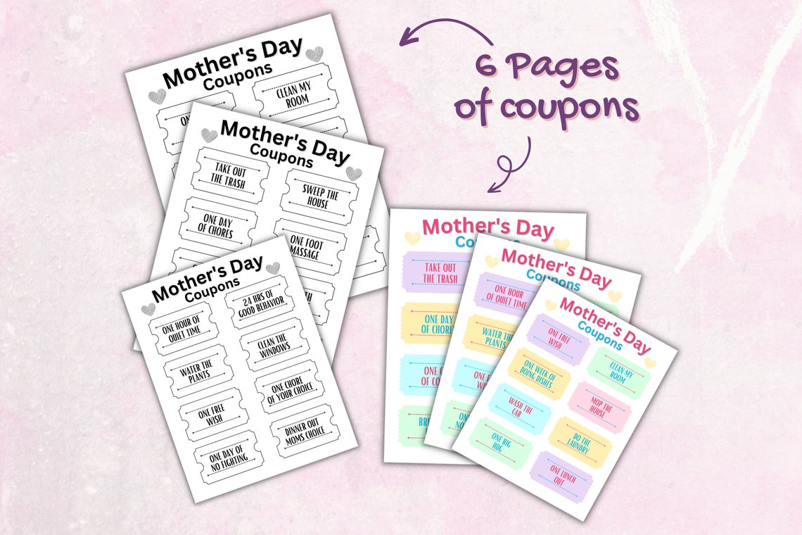 Mother's Day Activities Printables Mother's Day Printable Activities ...