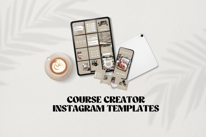 Course Templates Canva Online Course Content Template Canva Template ...