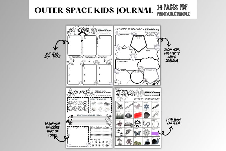 Space Activities for Kids | Space Coloring Page | Space Activity Page ...