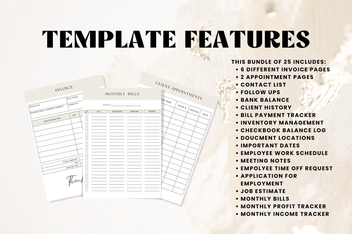 Business Forms Templates | Small Business Form Templates | Small ...