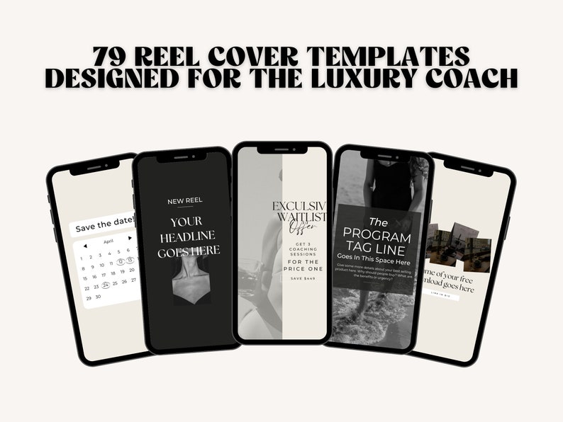 Instagram Reels | Reel Cover Template | Reel Templates | Instagram Reel ...