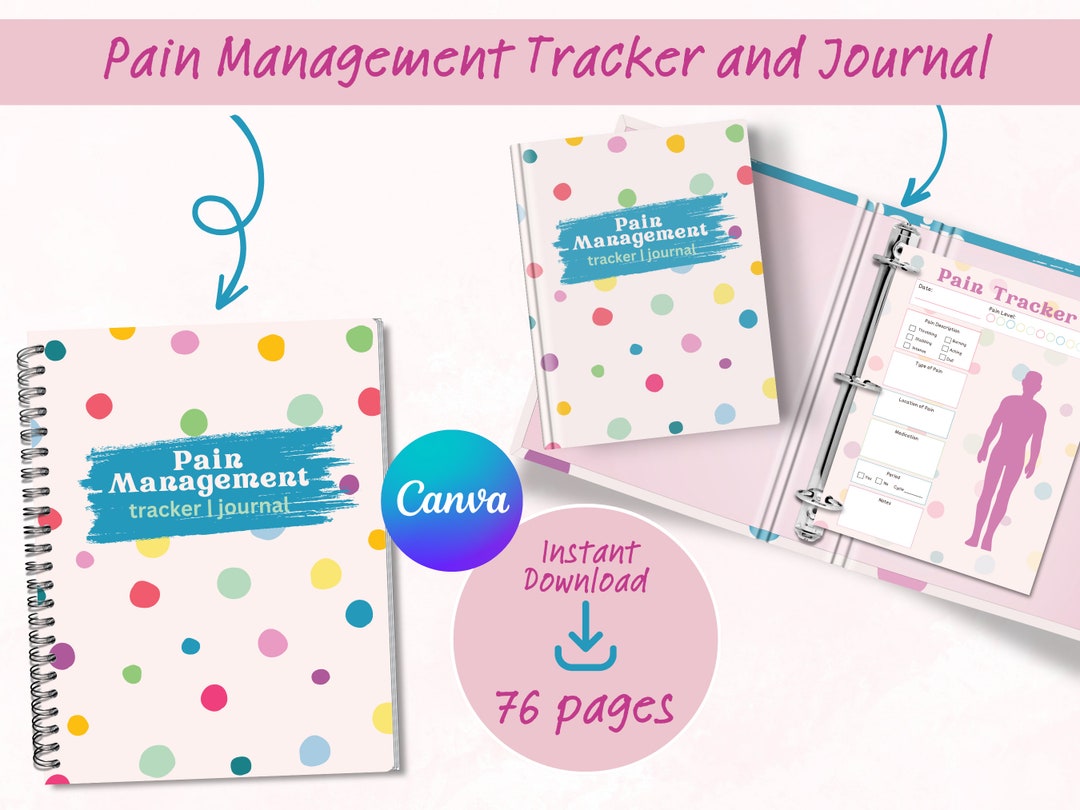 Printable Pain Tracker | Pain and Symptom Tracker | Pain Tracker ...