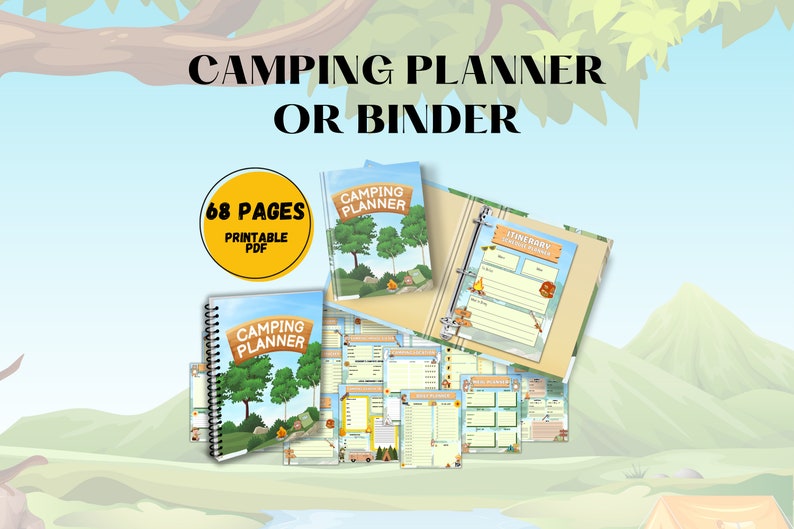 Camping Planner | Camping Travel Planner | Camping Trip Planner ...