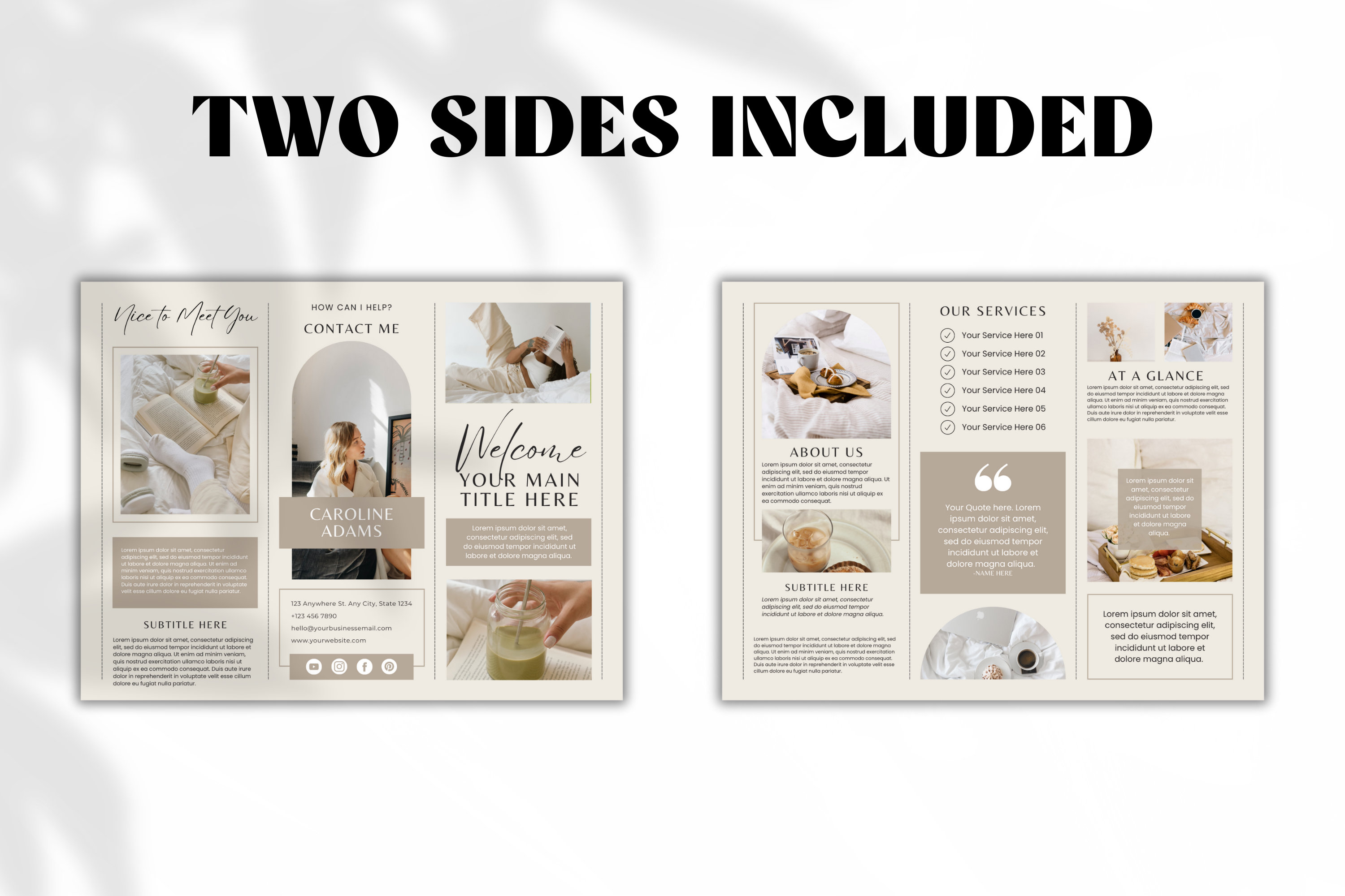Brochure Templates | Trifold Brochure Template | Brochure Templates ...