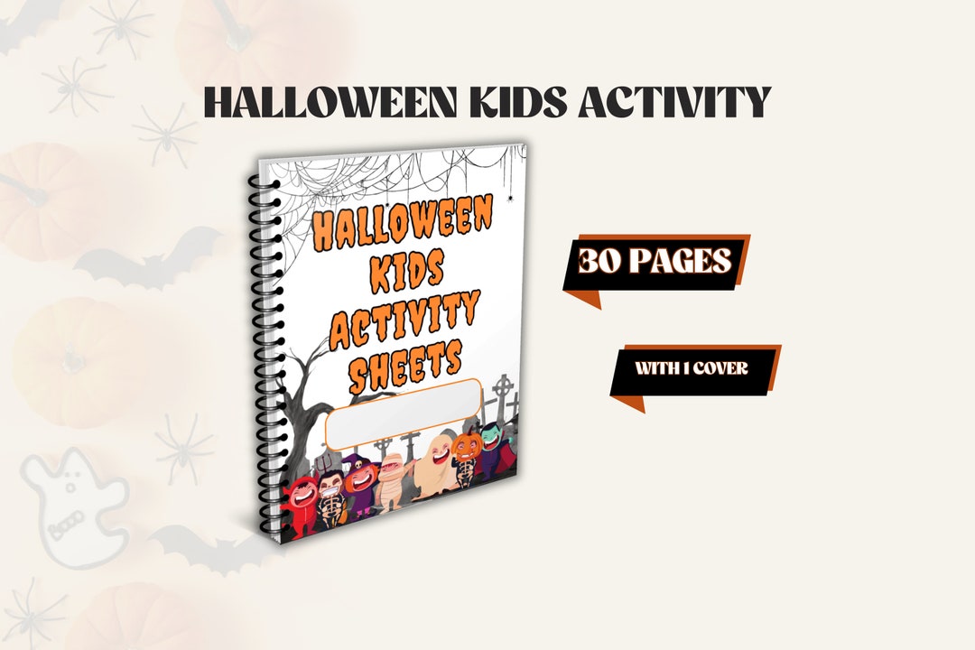 Halloween Activity Packet | Halloween Kids Activity Pack Printables ...