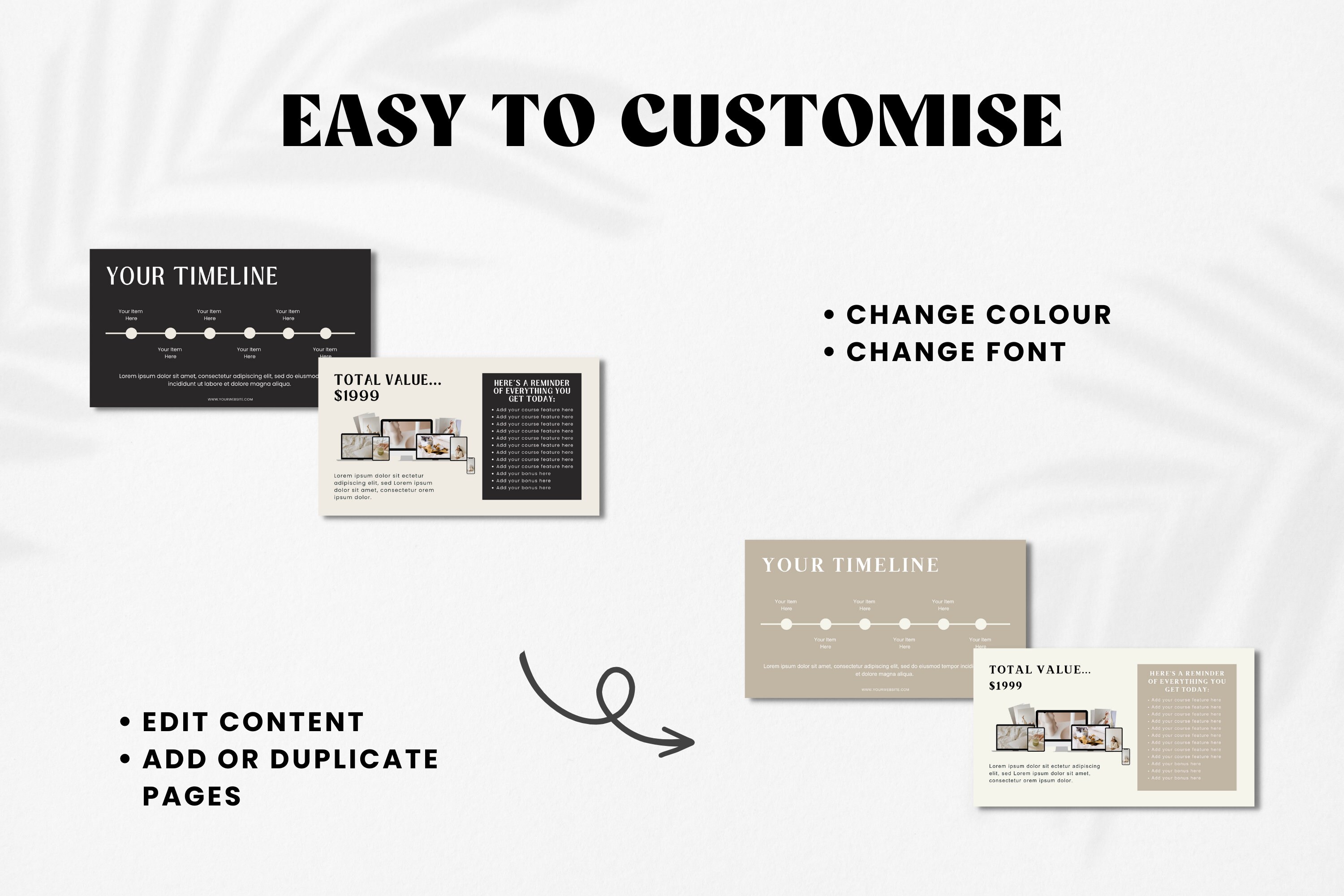 Masterclass Template | Webinar Template | Course Templates Canva ...