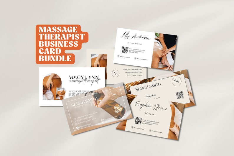 Massage Therapist Business Cards | Massage Business Cards | Business ...