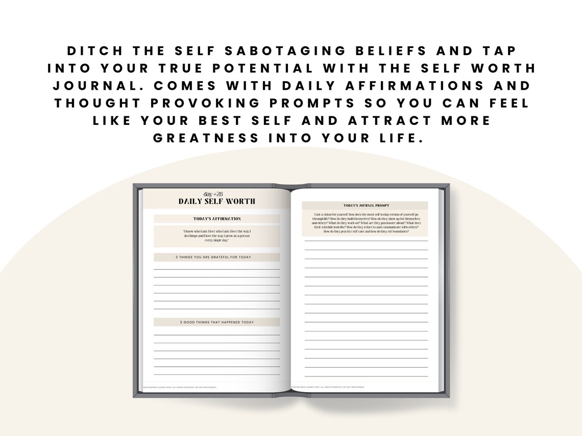 Self Worth Worksheets | Journal Prompts for Self Worth | Self Worth ...