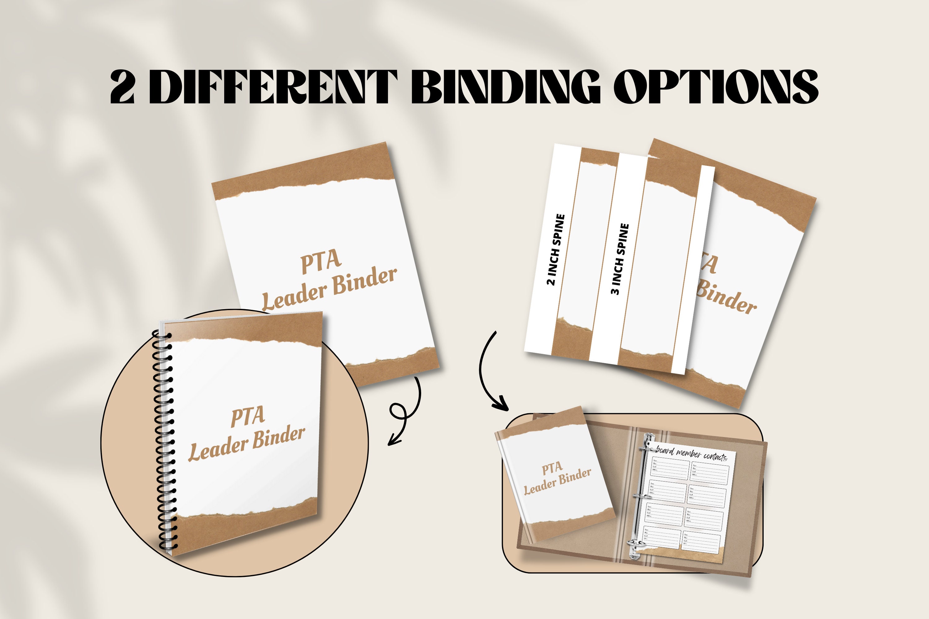 School PTA | Parent Teacher | PTA Planner | PTA Binder | Pta Flyer ...
