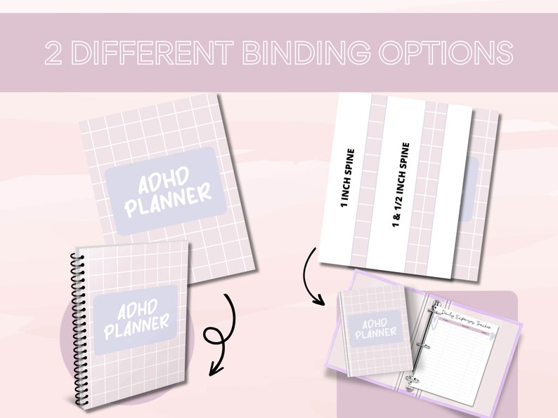 ADHD Printable Planner | ADHD Daily Planner | ADHD Organiser | Adhd ...