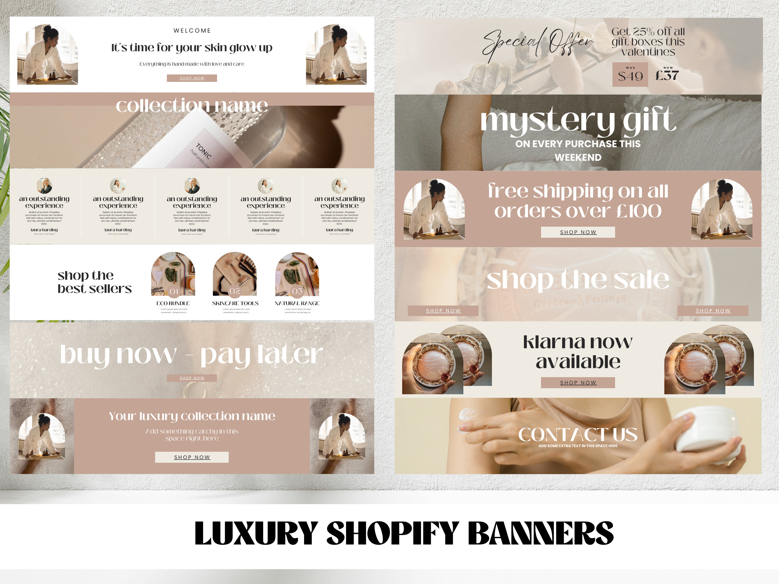 Shopify Banners | Shopify Website Banner | Website Template Shopify ...
