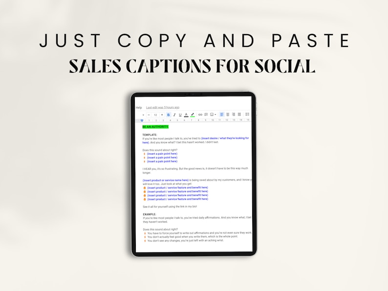 Sales Captions for Instagram | Caption Template | Instagram Caption ...