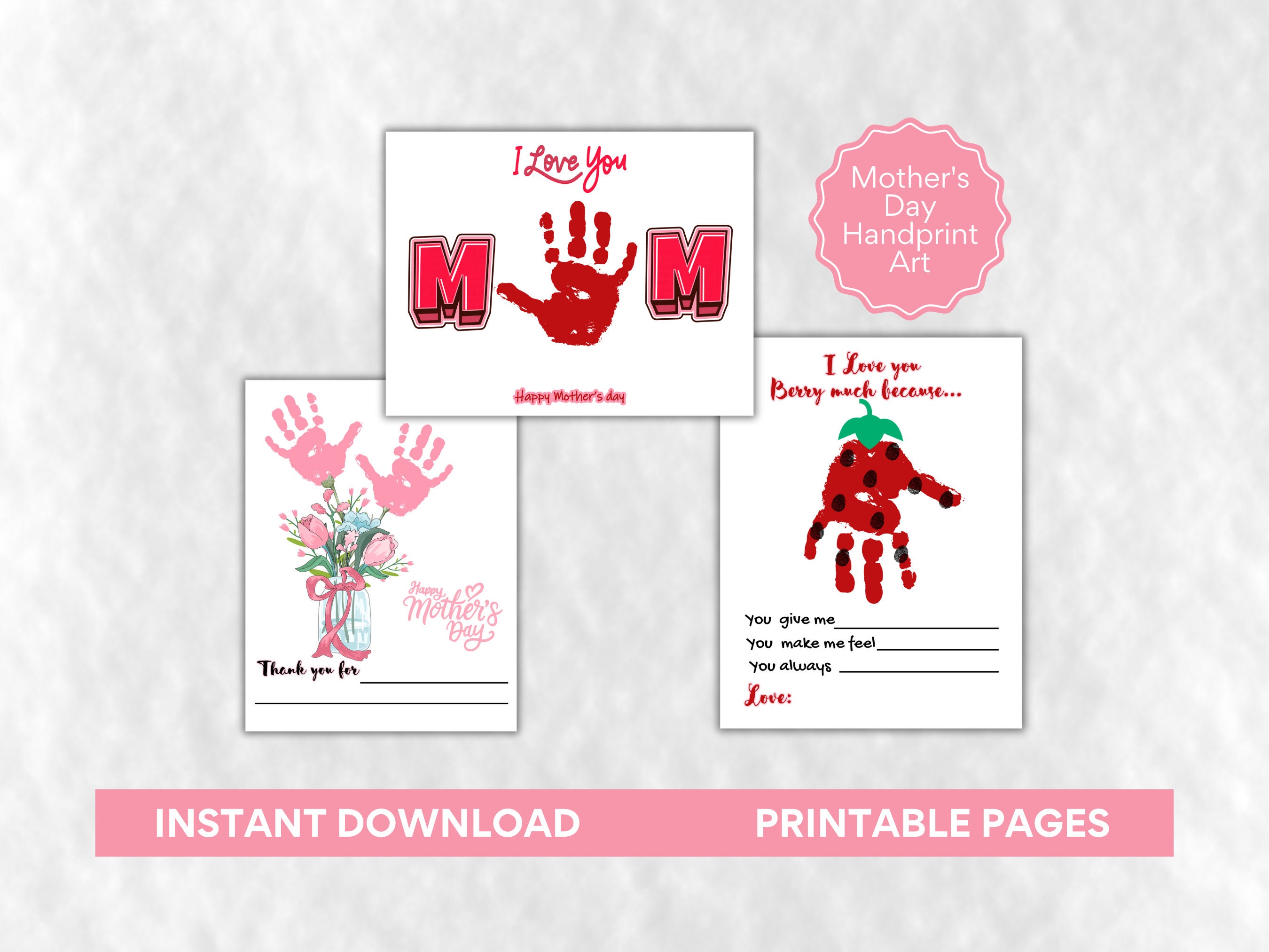 Mothers Day Craft Printable | DIY Crafts for Kids Mothers Day ...