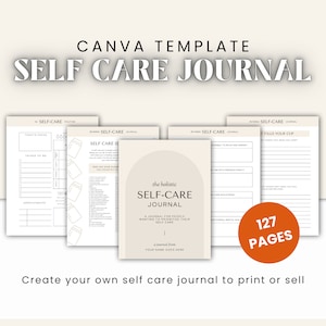 Self Care Journals Template | Self Care Journal Template | Self Care ...