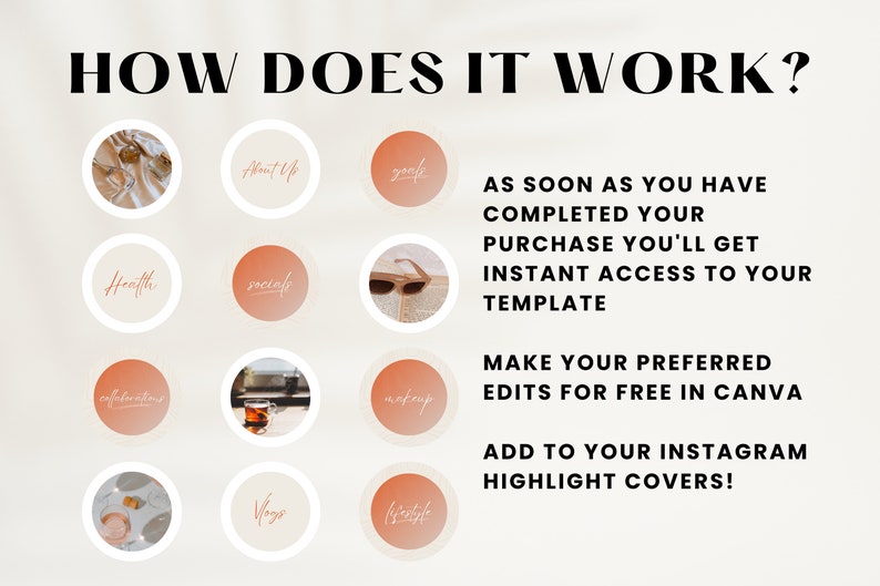 Luxury Instagram Highlight Aesthetic Highlight Covers for Instagram ...