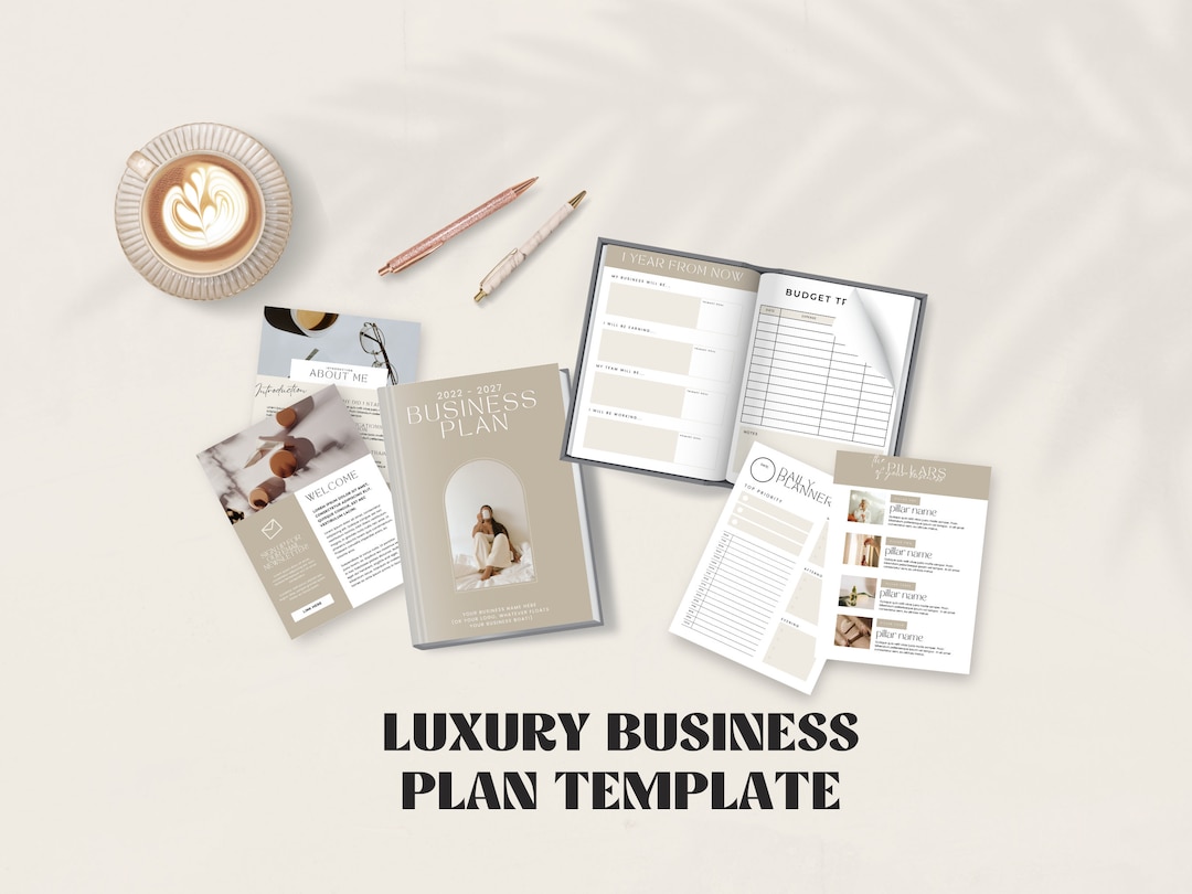 Business Plan Canva Template Startup Business Plan Template Business ...