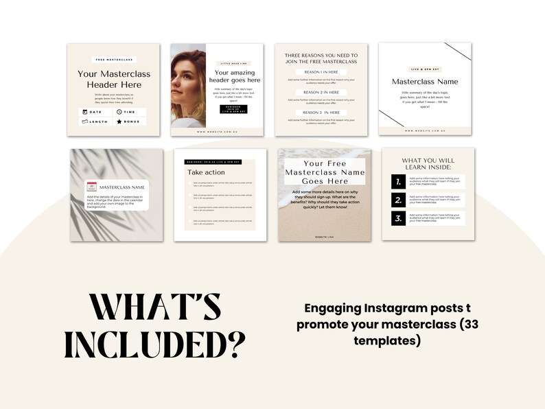 Course Templates Canva Course Workbook Template Online - Etsy