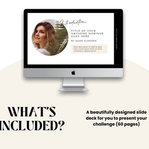 Course Templates Canva | Course Workbook Template | Online Course ...