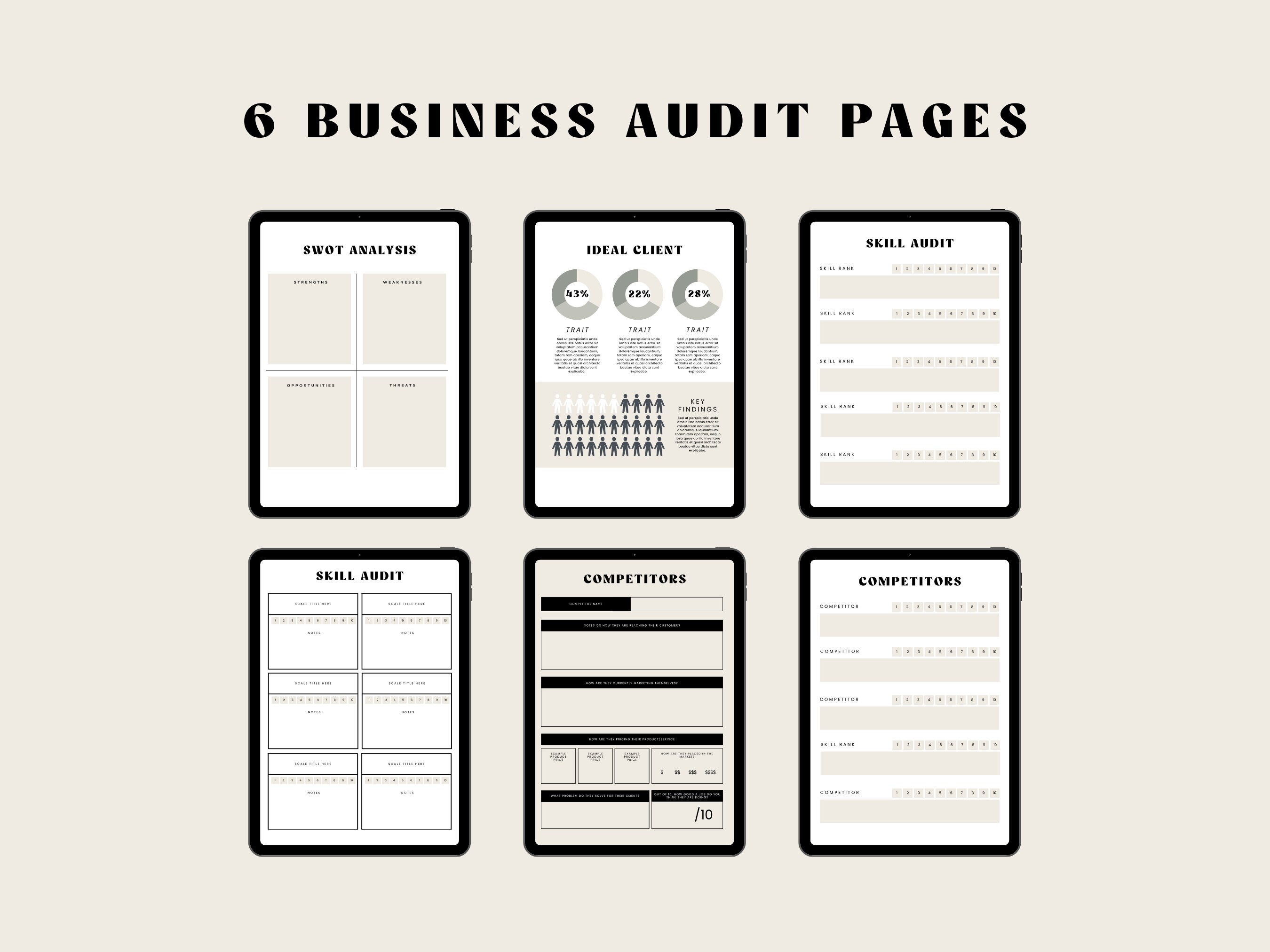 Business Plan Canva Template Startup Business Plan Template Business ...