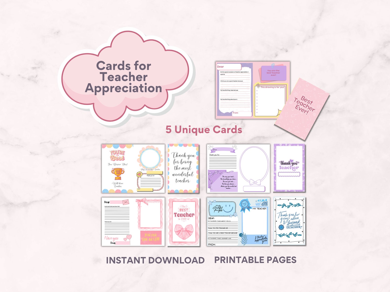 Teacher Thank You | Teacher Appreciation | Gift for Teacher | Teacher ...