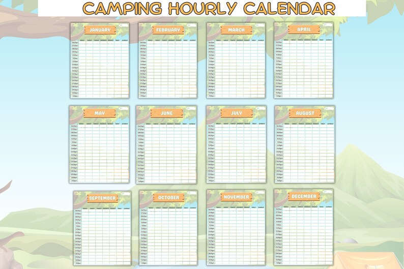 Camping Planner | Camping Travel Planner | Camping Trip Planner ...