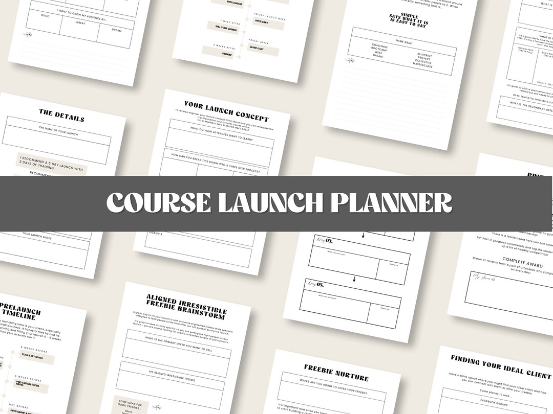 Course Plan Worksheet Online Course Planner Course Planner Course ...
