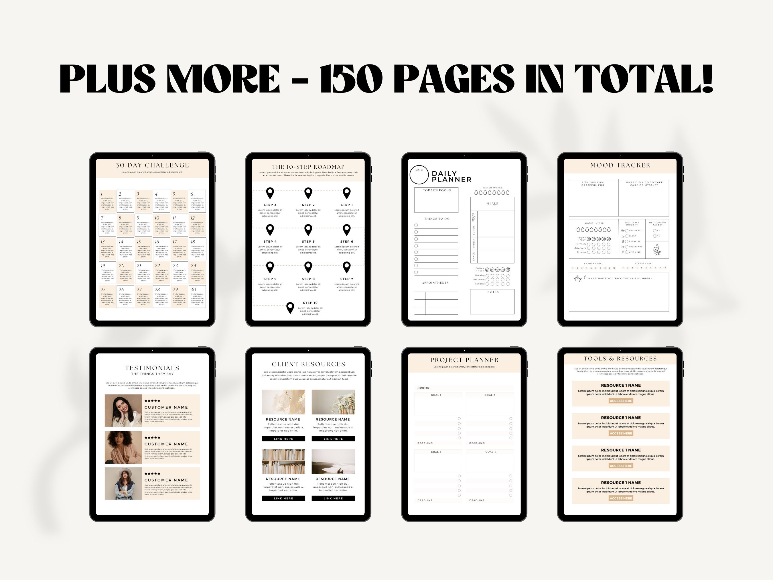 Minimalistic Ebook Template | Ebook Template Education Canva | Ebook ...