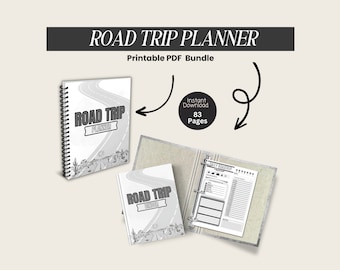 Road Trip Planners Road Trip Planner Vacation Road Trip Planner ...