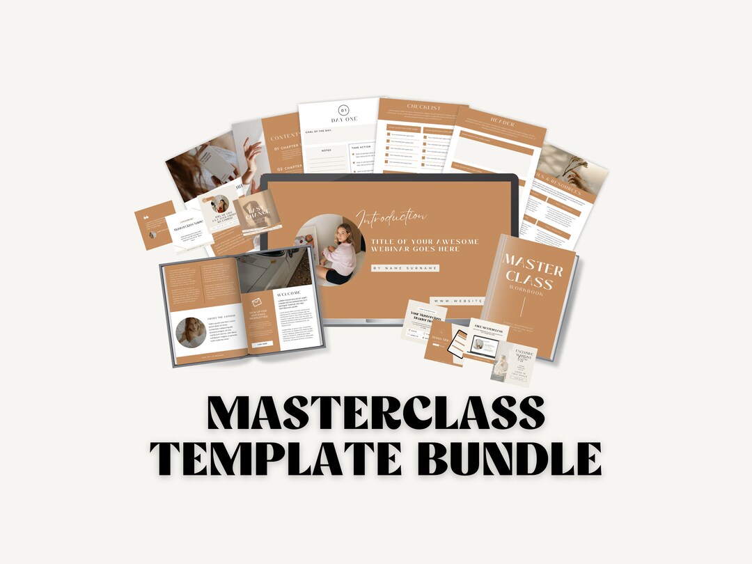 Course Creator Template Canva | Course Creator Template | Course ...