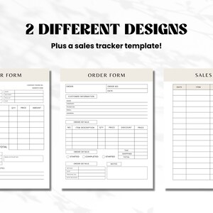 Order Form Template | Simple Order Form Template | Order Form Template ...