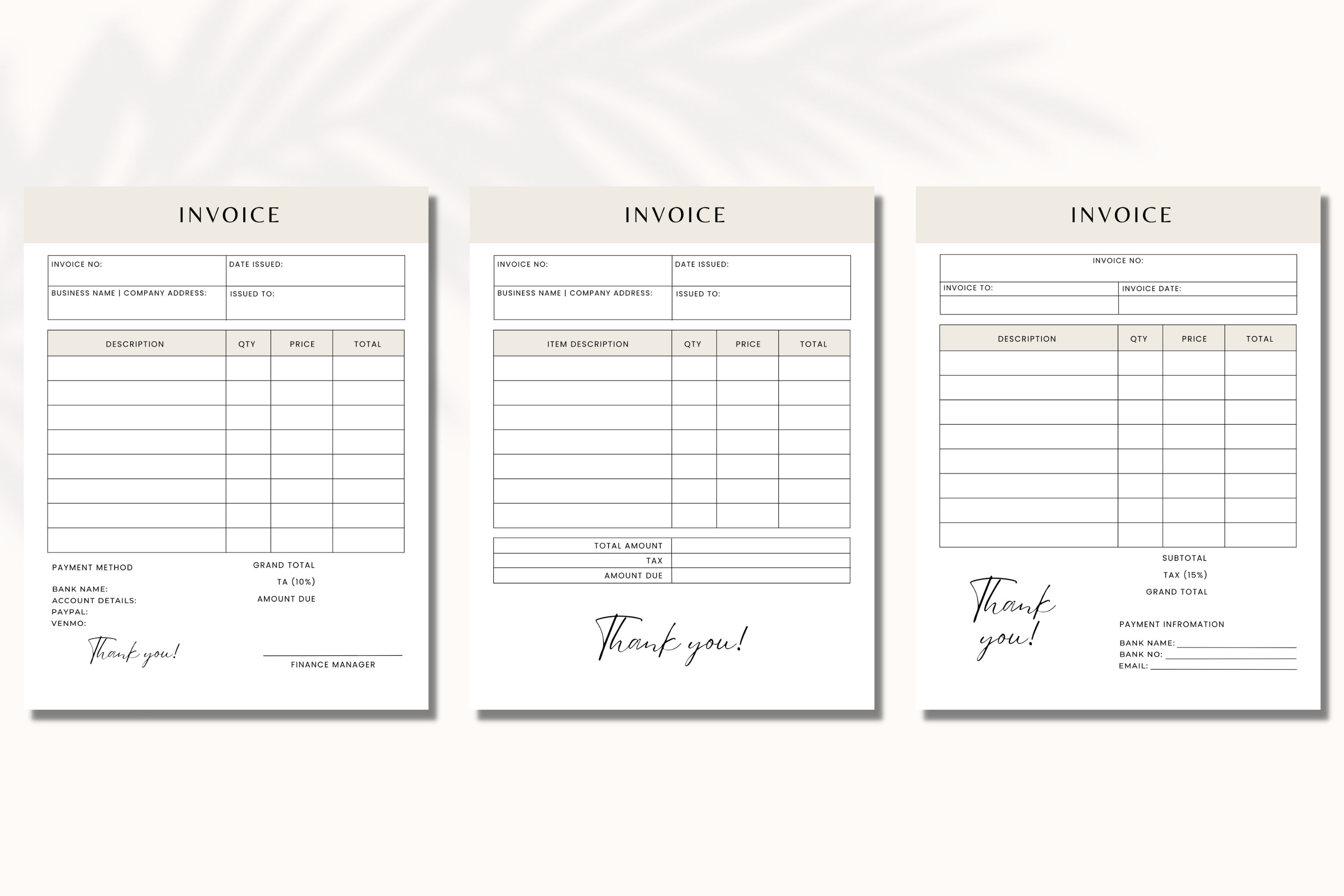 Template Invoice Invoice Template Pages Simple Invoice Templates ...
