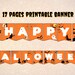Printable Halloween Banner | Happy Halloween Banner | Halloween Sign ...