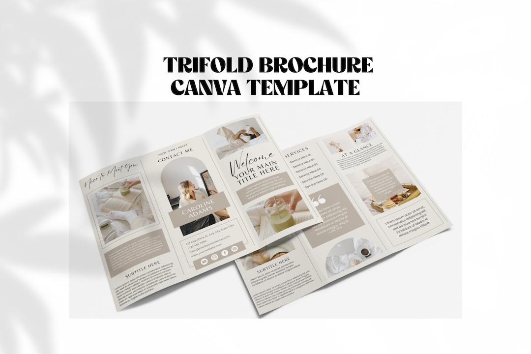 Brochure Templates | Trifold Brochure Template | Brochure Templates ...