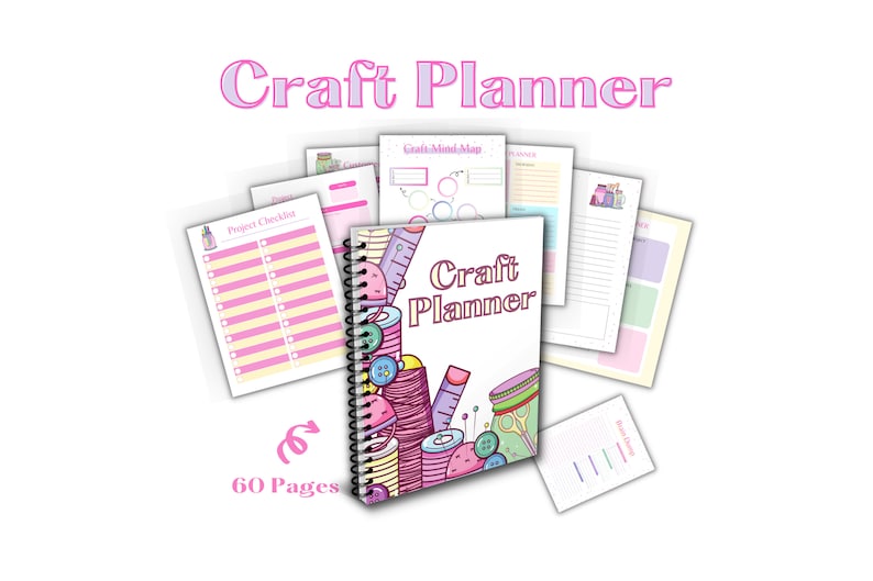 Craft Business Planner Crafting Planner Craft Planner Printable Craft ...
