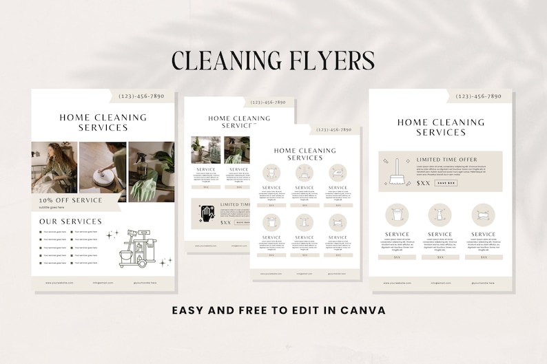 Cleaning Business Flyer Template | Small Business Flyers | Business ...