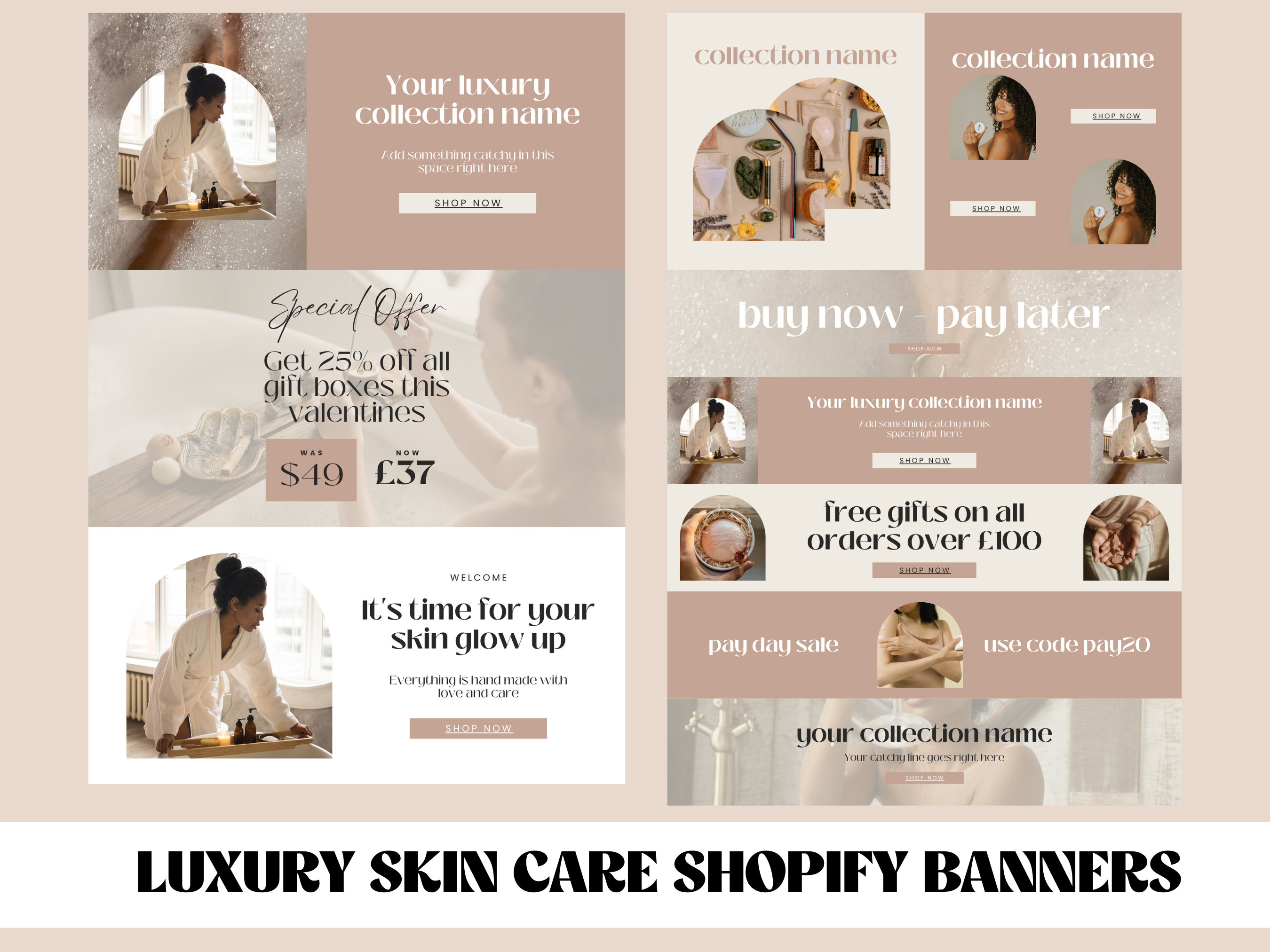 Shopify Banners | Shopify Website Banner | Website Template Shopify ...