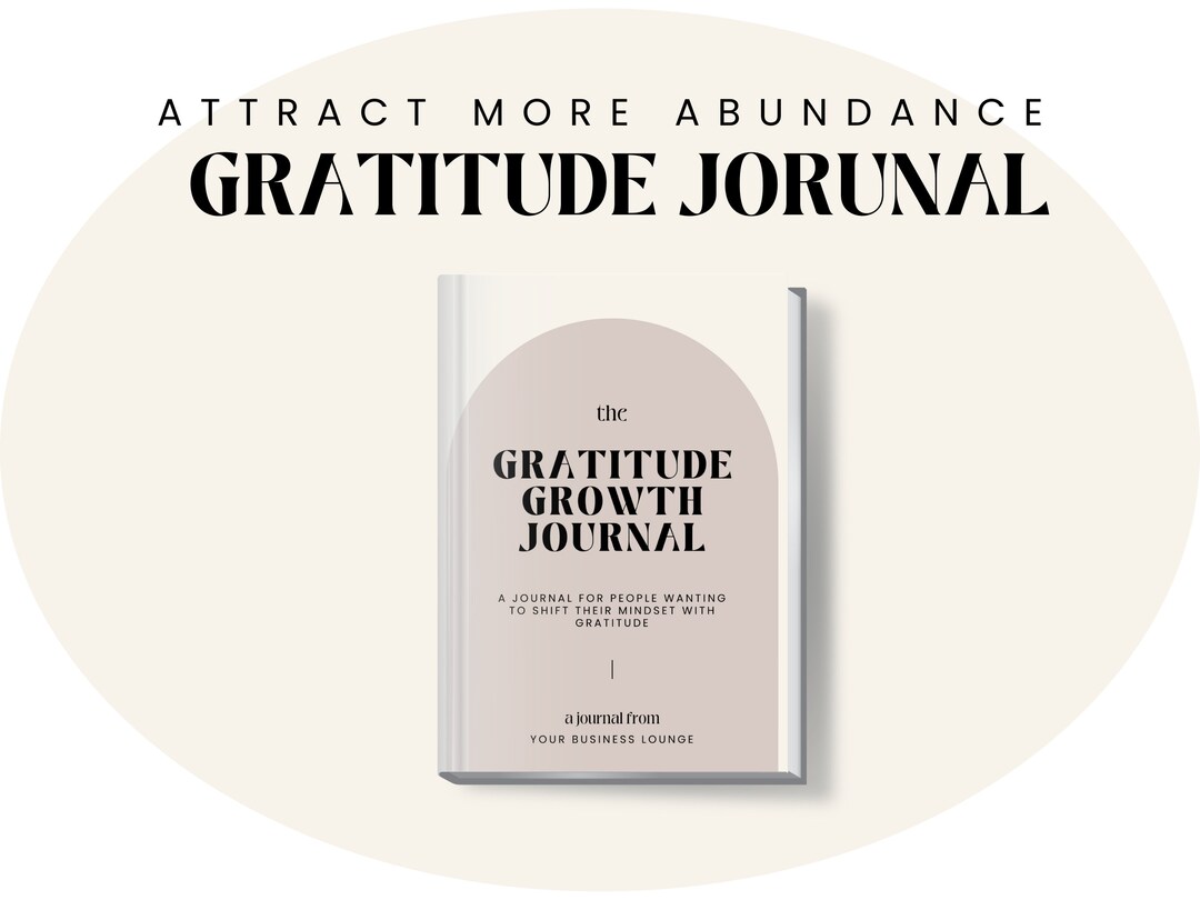 Gratitude Journal Printable Bundle Gratitude Journal Prompts Gratitude ...