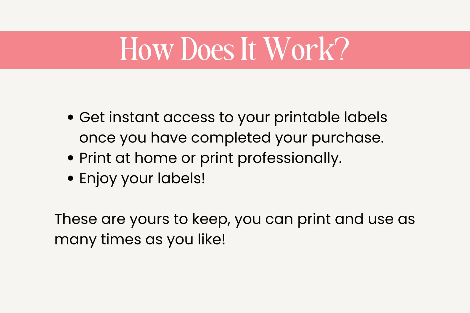 Printable Colored Labels | Printable Label | Storage Labels | Jar Label ...