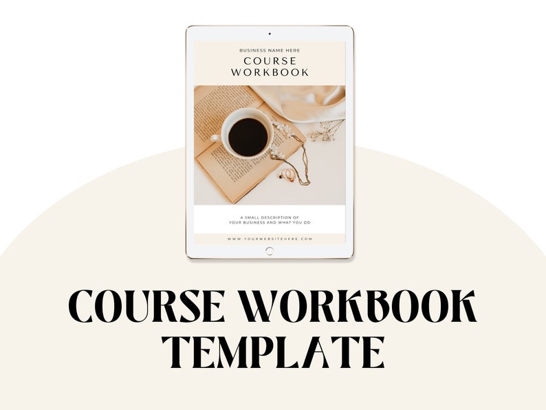 Workbook Template | Canva Workbook | Canva Templates | Coaching ...