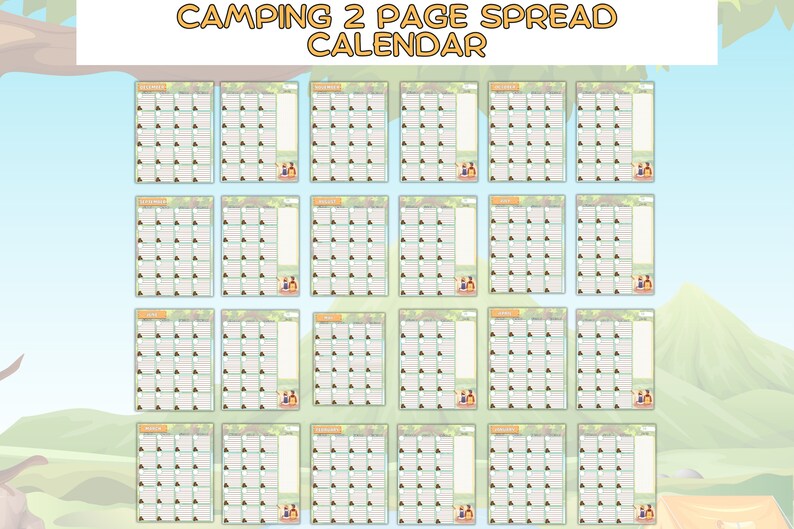 Camping Planner | Camping Travel Planner | Camping Trip Planner ...