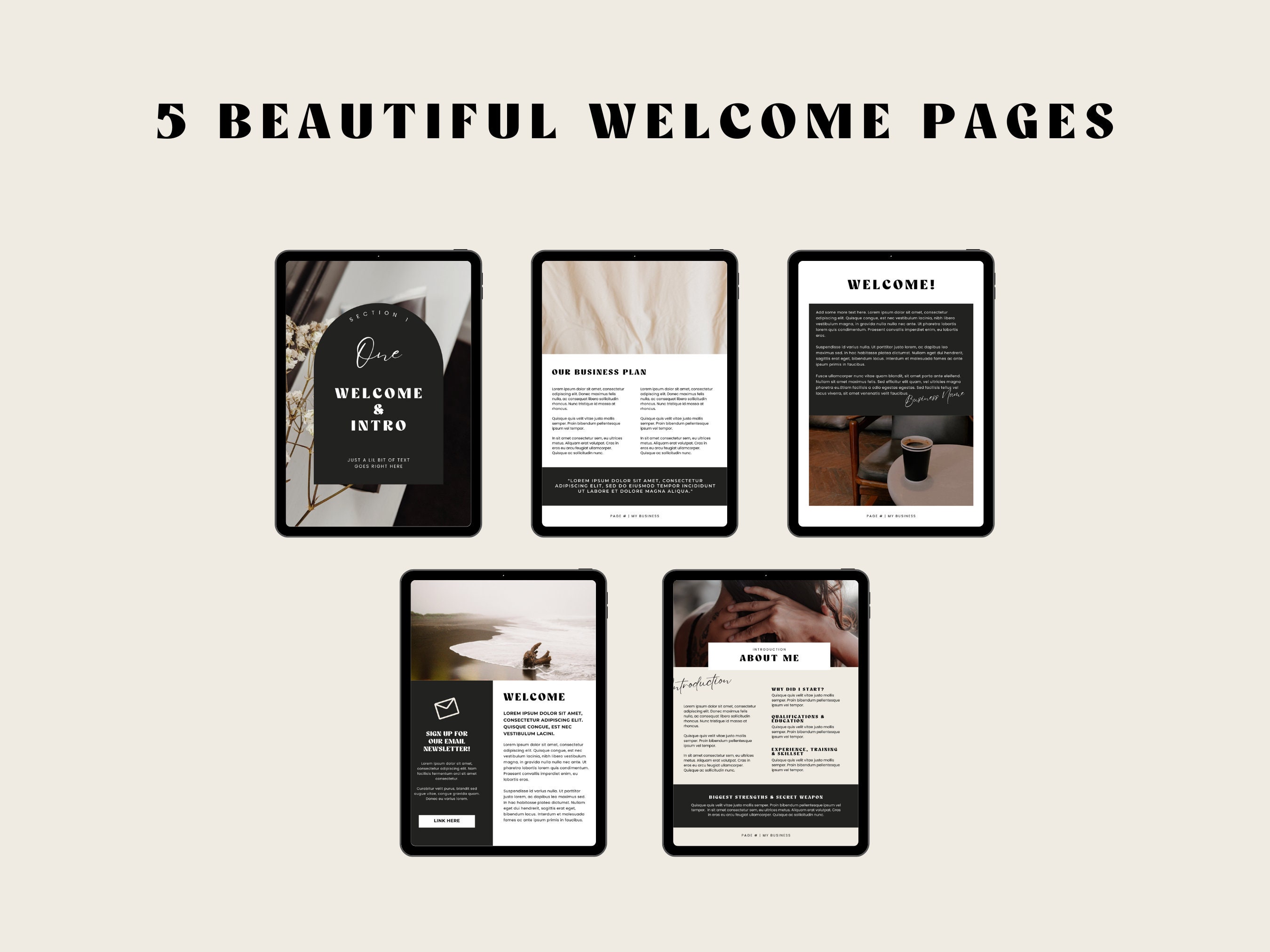 Business Plan Canva Template | Startup Business Plan Template ...