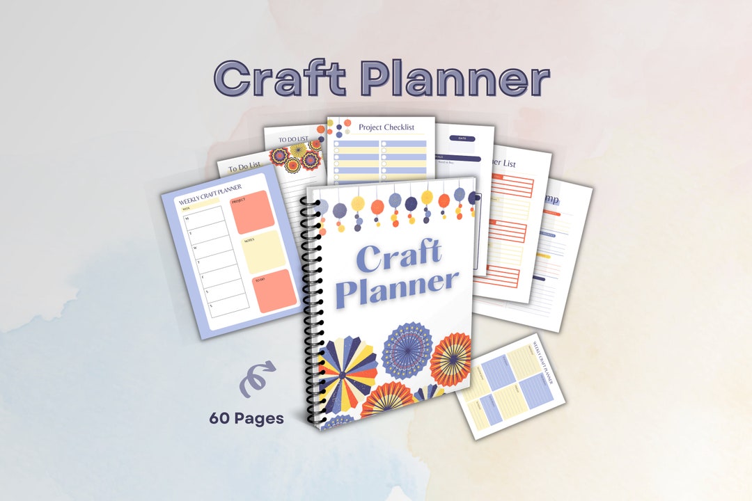 Craft Business Planner | Crafting Planner | Craft Planner Printable ...