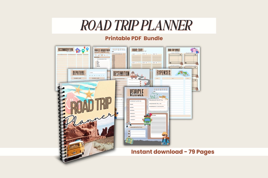 Road Trip Planners | Road Trip Planner | Vacation Road Trip Planner ...