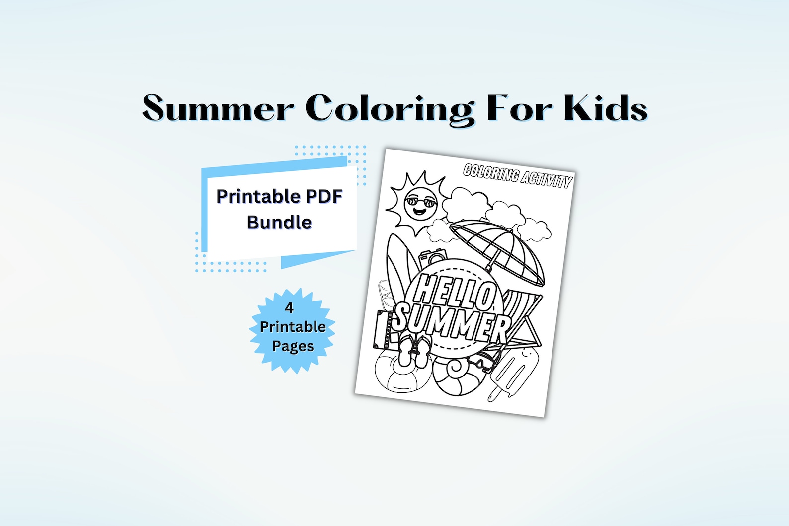 Summer Coloring Pages Printable | Printable Summer Coloring Pages ...