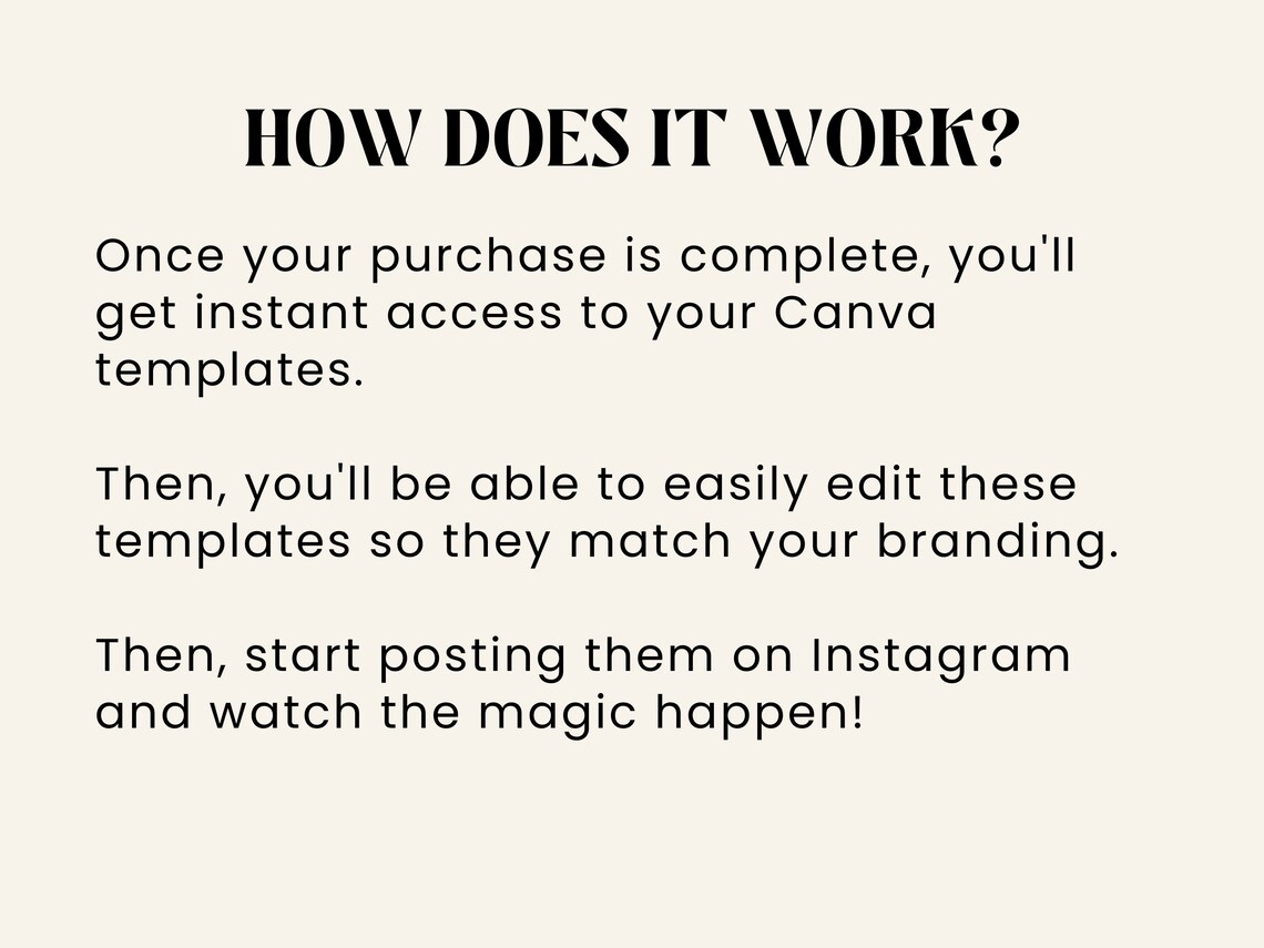 115 Affirmation Instagram Post Templates | Canva Editable (PDF) - Etsy