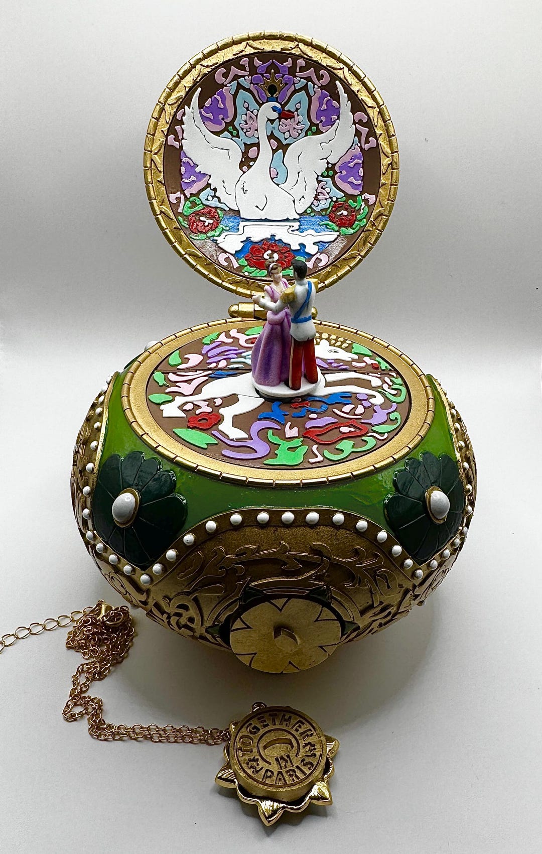 Anastasia Music Box Jewelry “ Once Upon a December” + Necklace ...