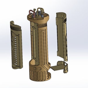 Graflex Lightsaber Proffieboard 3D MODEL FOR PRINT Stl. Chassis With ...